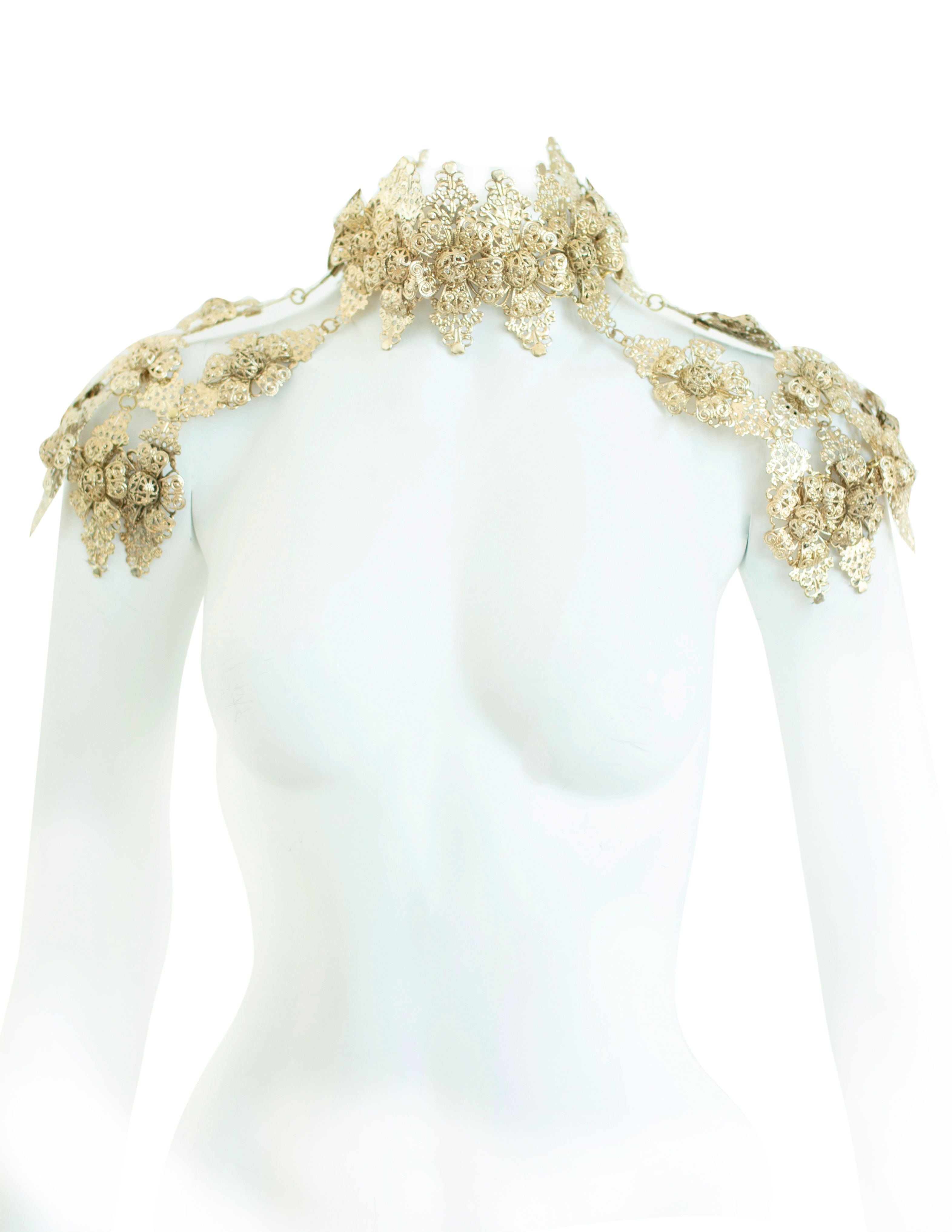 Gold Shoulder Piece 1 – Laurel DeWitt Showroom